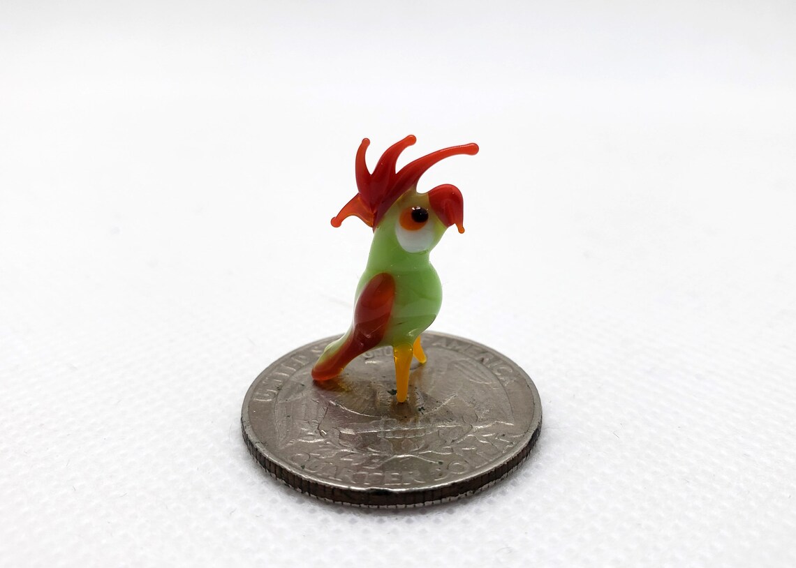 Super Mini Glass Figurines Glass miniature Small Glass | Etsy