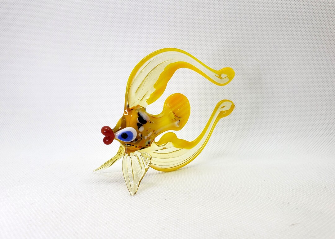 Glass Fish Figurine, Fish Sea Life, Glass Figurine Blown, Sea Fish ...