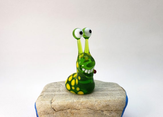 Crazy Slug Blown Glass Slug Art Glass Slug Slug Collection | Etsy