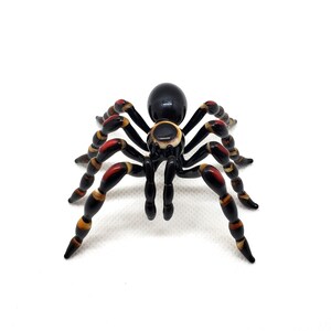 Glass Figurine Tarantula, Hand Blown Glass Tarantula, Blown Glass ...