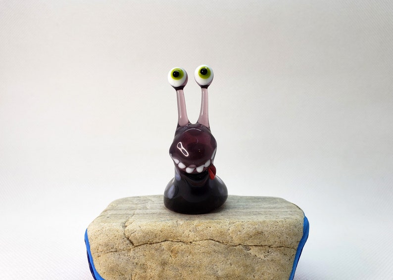 Crazy Slug Blown Glass Slug Art Glass Slug Slug Collection | Etsy
