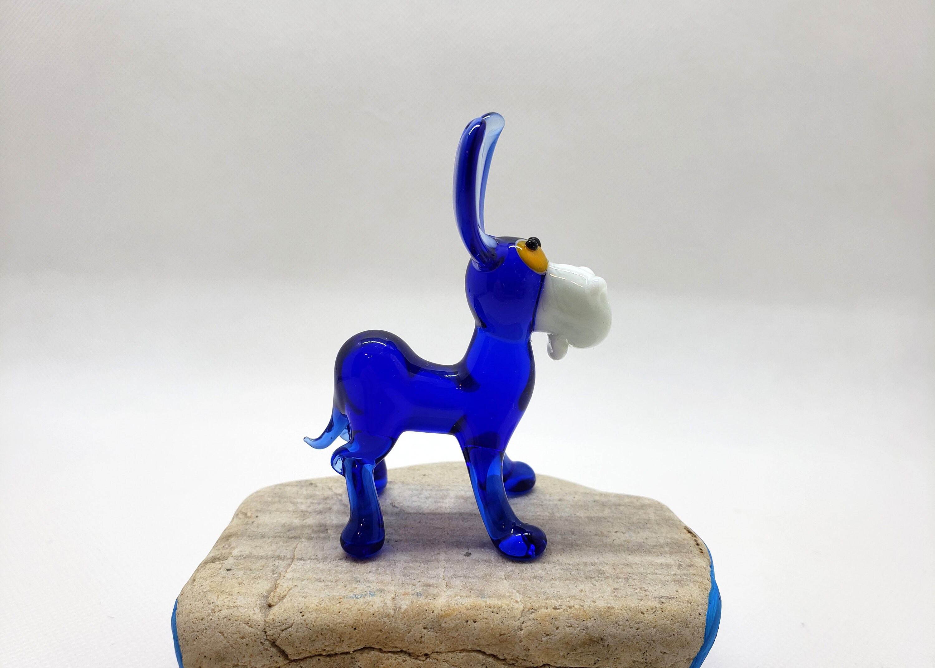 Donkey Figurine, Collection Glass Donkey, Murano Art, Miniature Art ...
