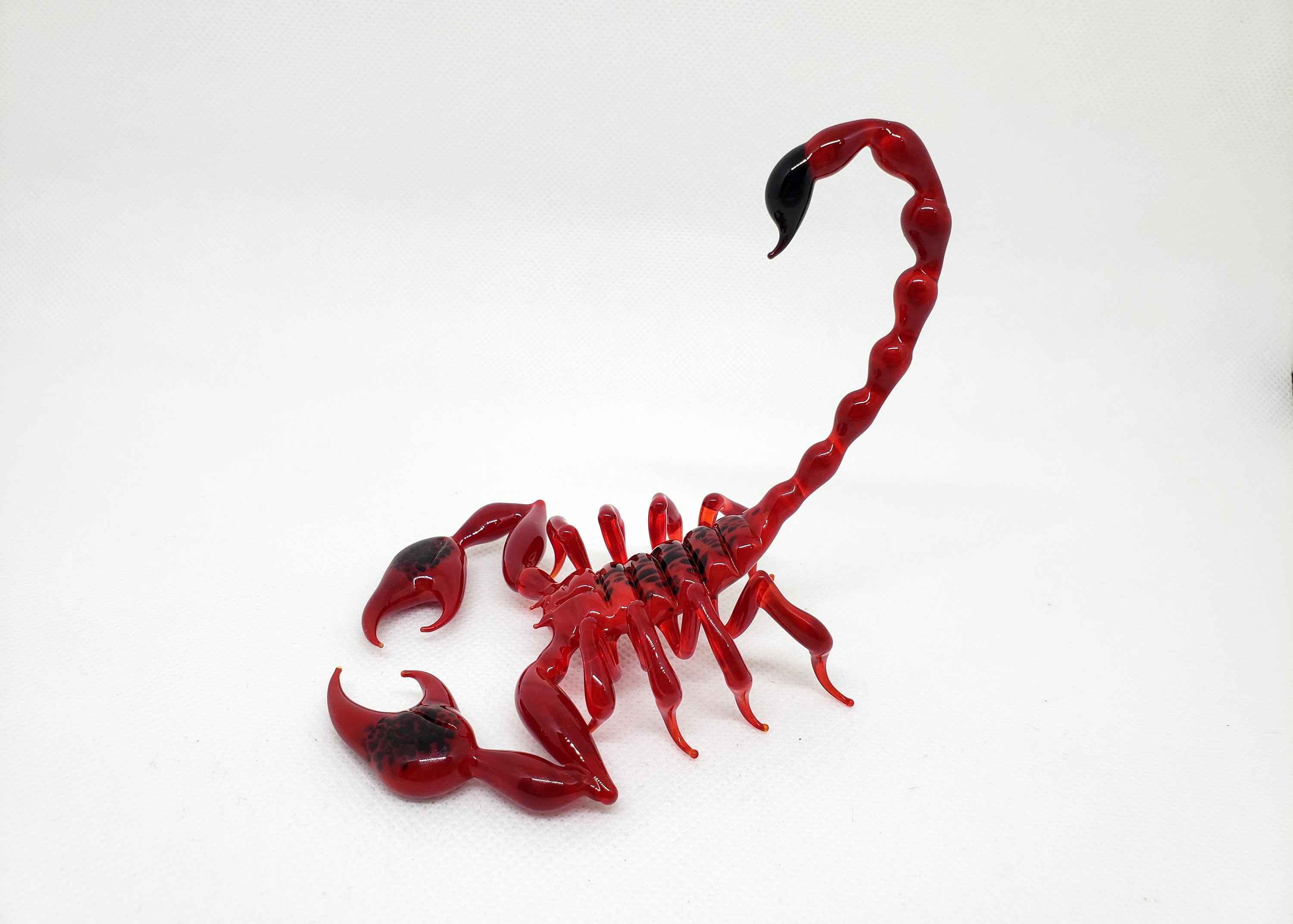 Red Scorpion figurine Handblown Scorpion Scorpion Glass | Etsy