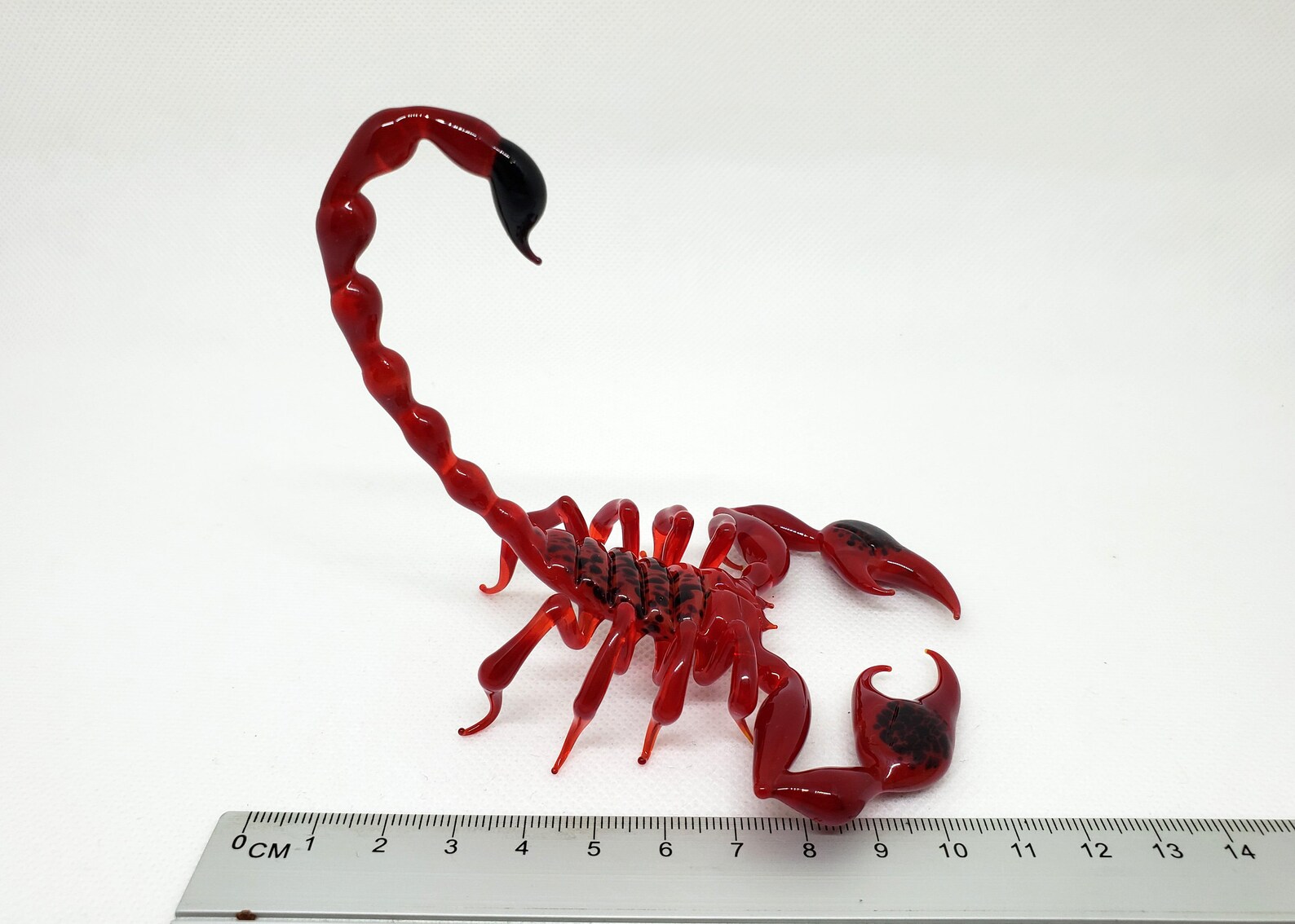 Red Scorpion figurine Handblown Scorpion Scorpion Glass | Etsy