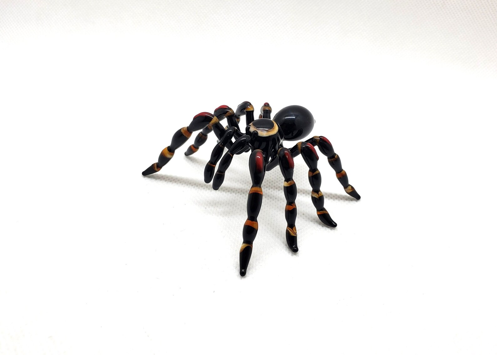 Glass Figurine Tarantula, Hand Blown Glass Tarantula, Blown Glass ...
