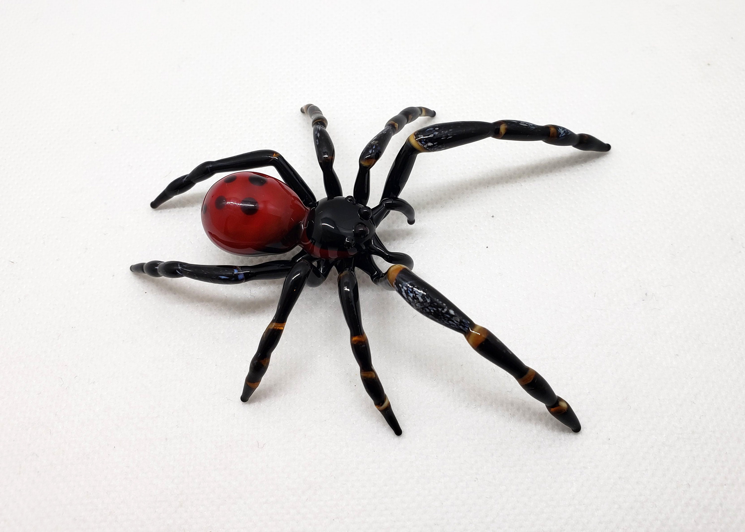 Tarantula Glass Figurine Hand Blown Glass Tarantula Blown - Etsy