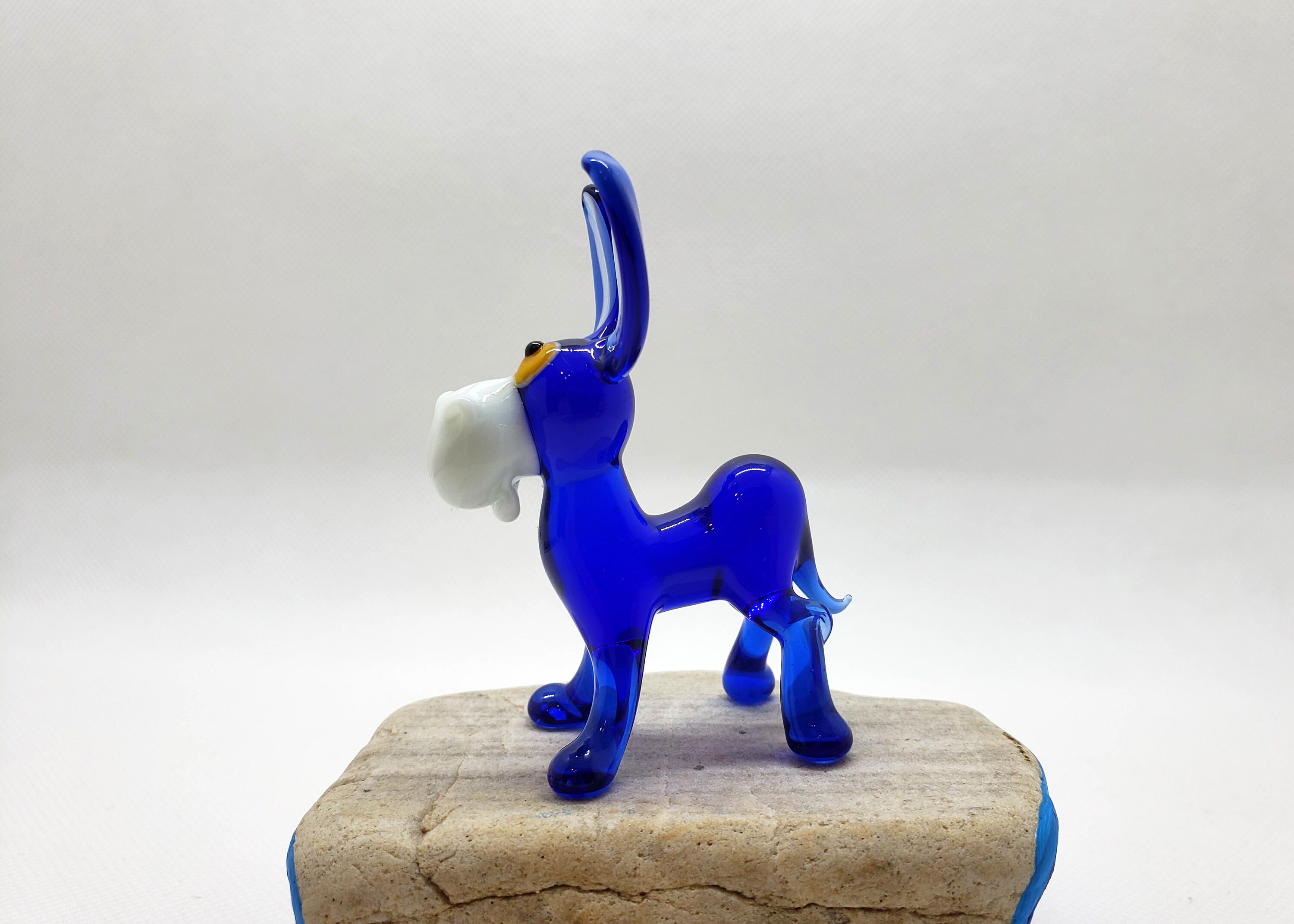 Donkey Figurine Collection Glass Donkey Murano Art | Etsy