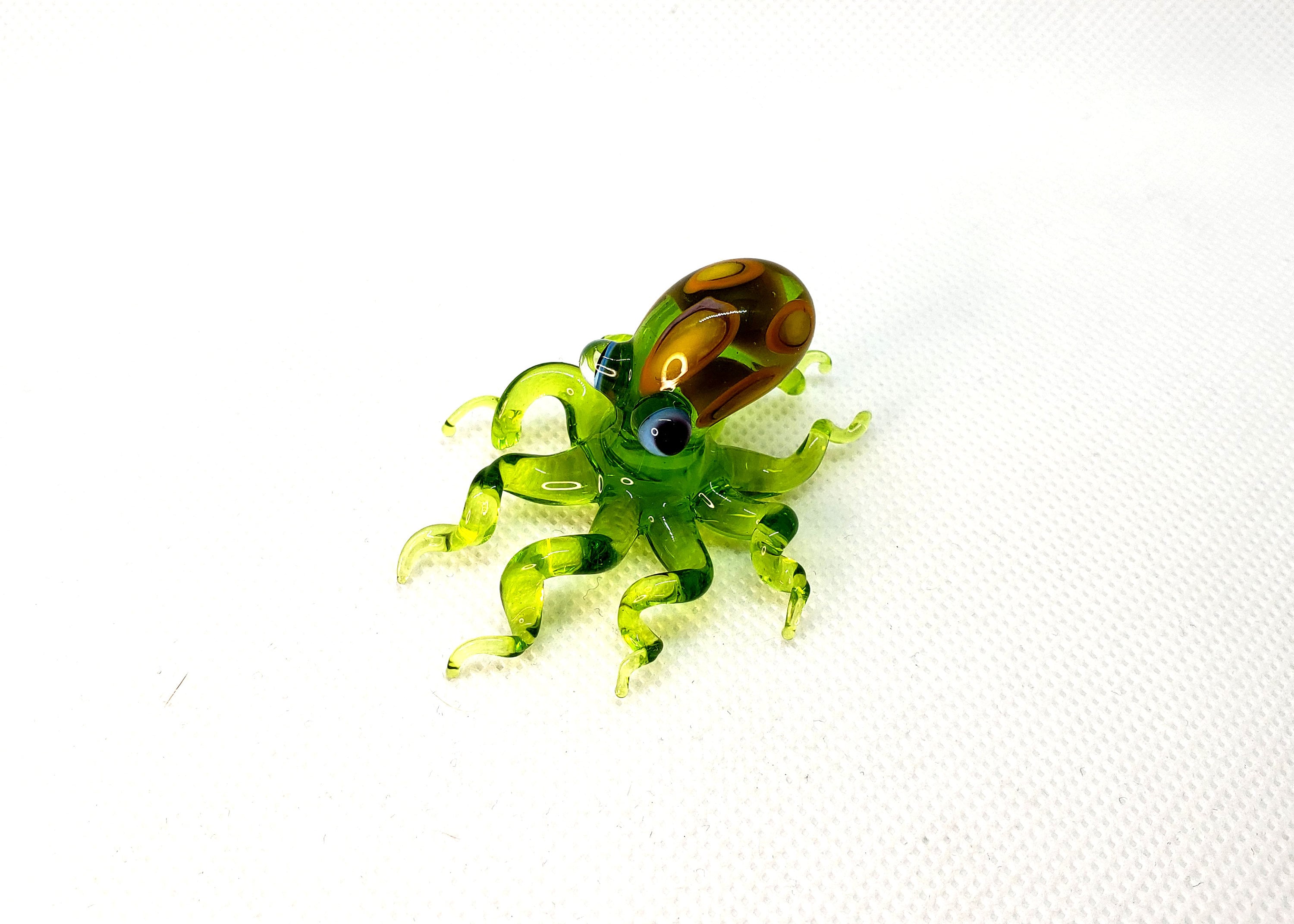 Glass Octopus Miniature Octopus Handcrafted Glass Animal | Etsy
