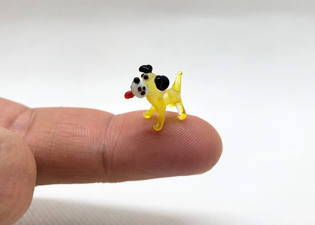 Super Mini Glass Figurines, Glass Miniature, Small Glass Figurine ...