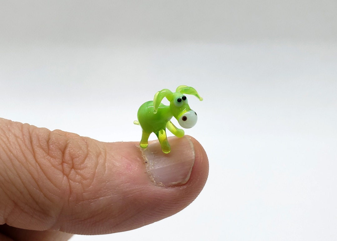 Super Mini Glass Figurines, Glass Miniature, Small Glass Figurine ...