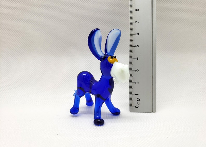 Donkey Figurine Collection Glass Donkey Murano Art | Etsy