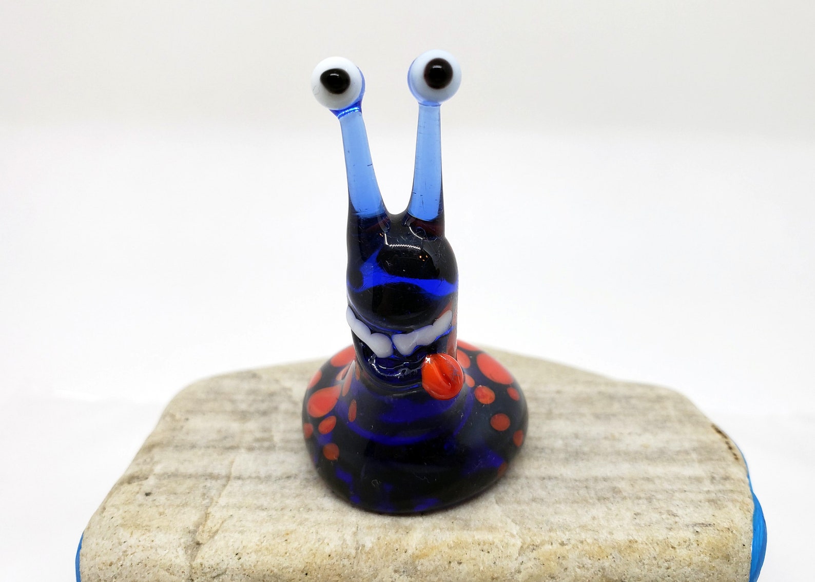 Crazy Slug Blown glass slug Art glass Slug Slug collection | Etsy