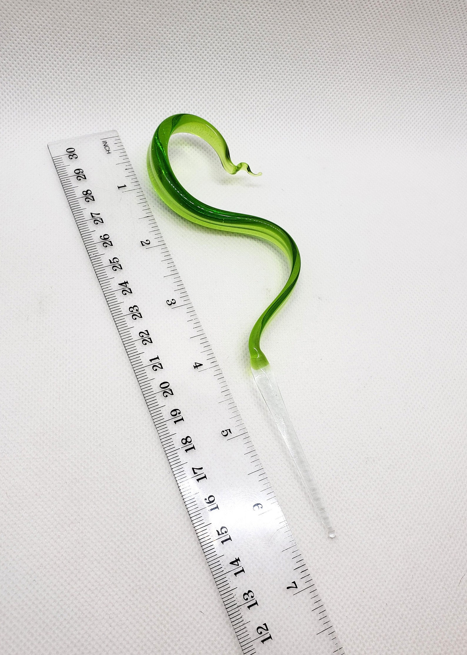 Large Glass Plant, Glass Flower, Glass Garden Art, Blown Garden, Glass ...