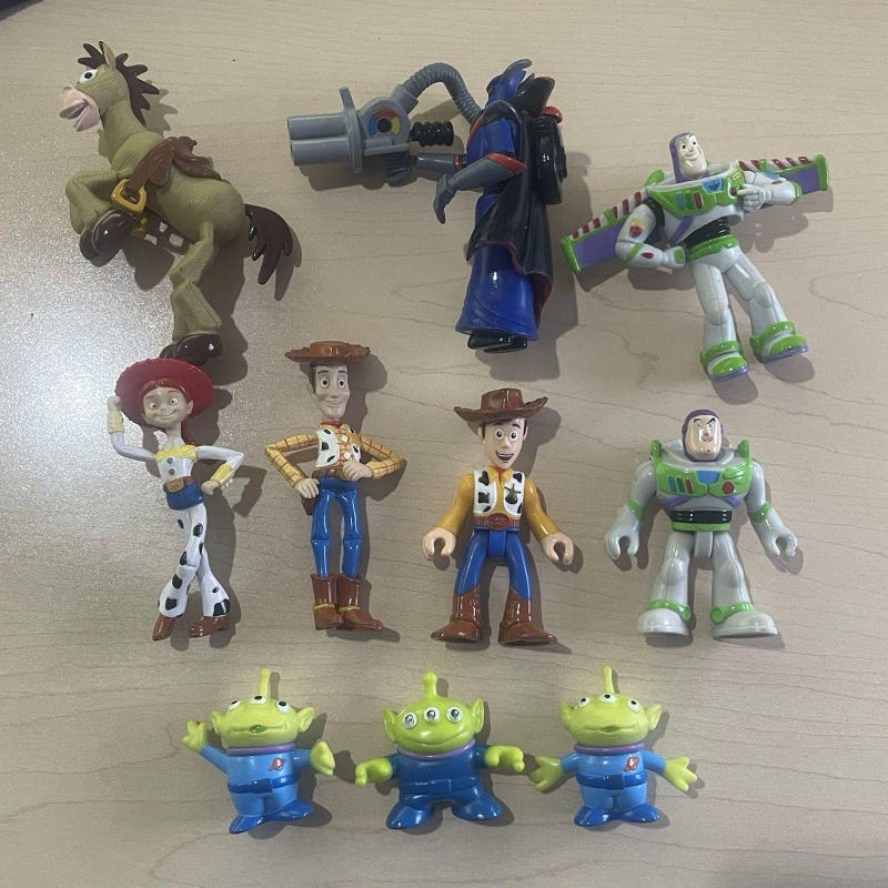 Toy Story Pvc Figures - Etsy