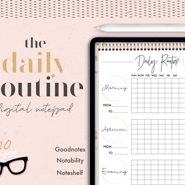 Daily Routine Planner Weekly Routine Tracker, Morning Routine, Routine ...