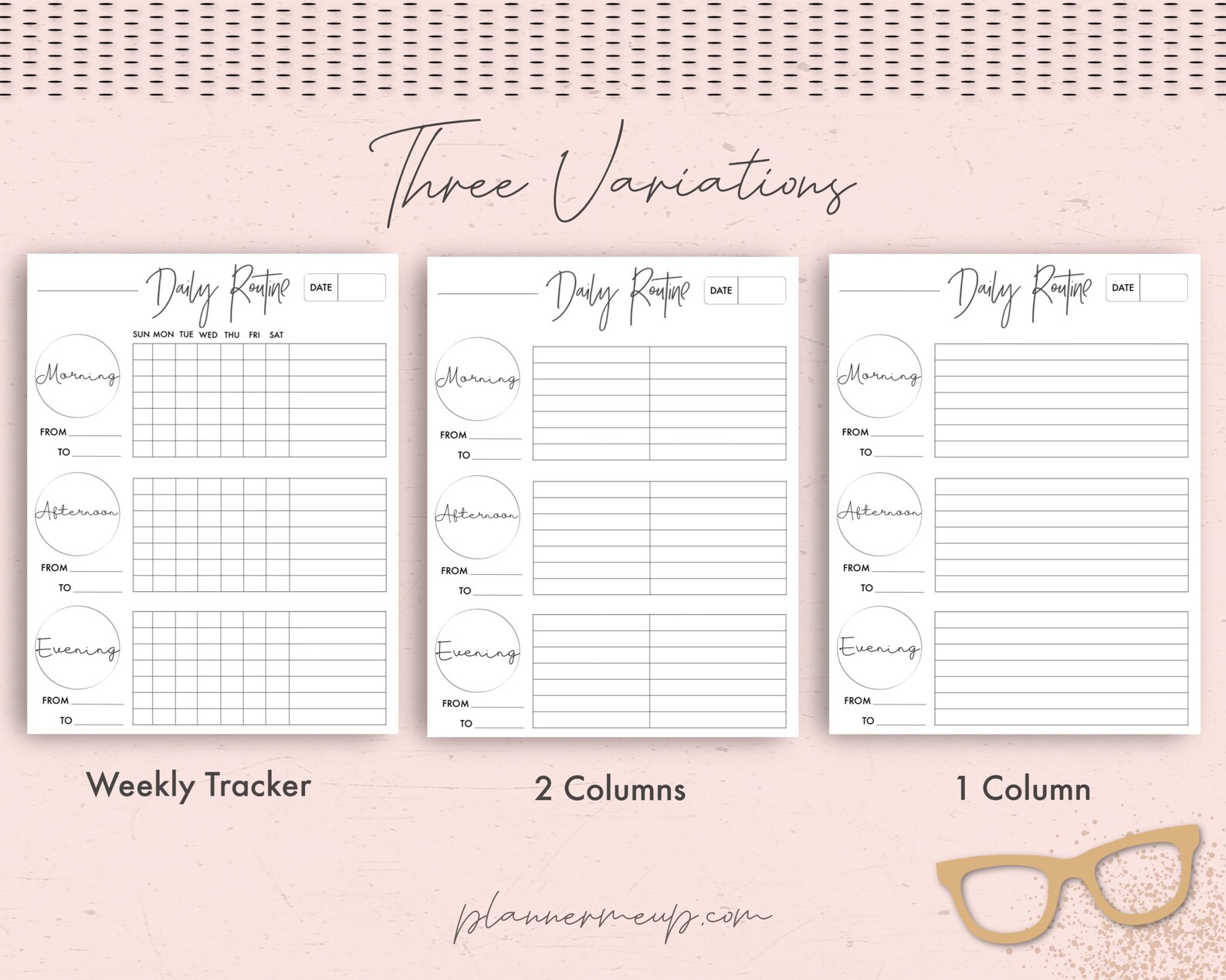 Daily Routine Planner | Weekly Routine Tracker, Morning Routine ... Daily Routine Planner | Weekly Routine Tracker, Morning Routine ...