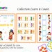 Preschool Education Pattern Matching Card Game - Etsy