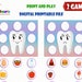 Preschool Curriculum, Matching Card Game, Dental Health Activity - Etsy
