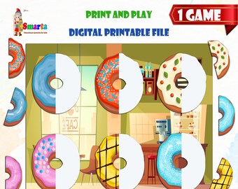 Printable Curriculum Matching Card Game Professions Activity - Etsy