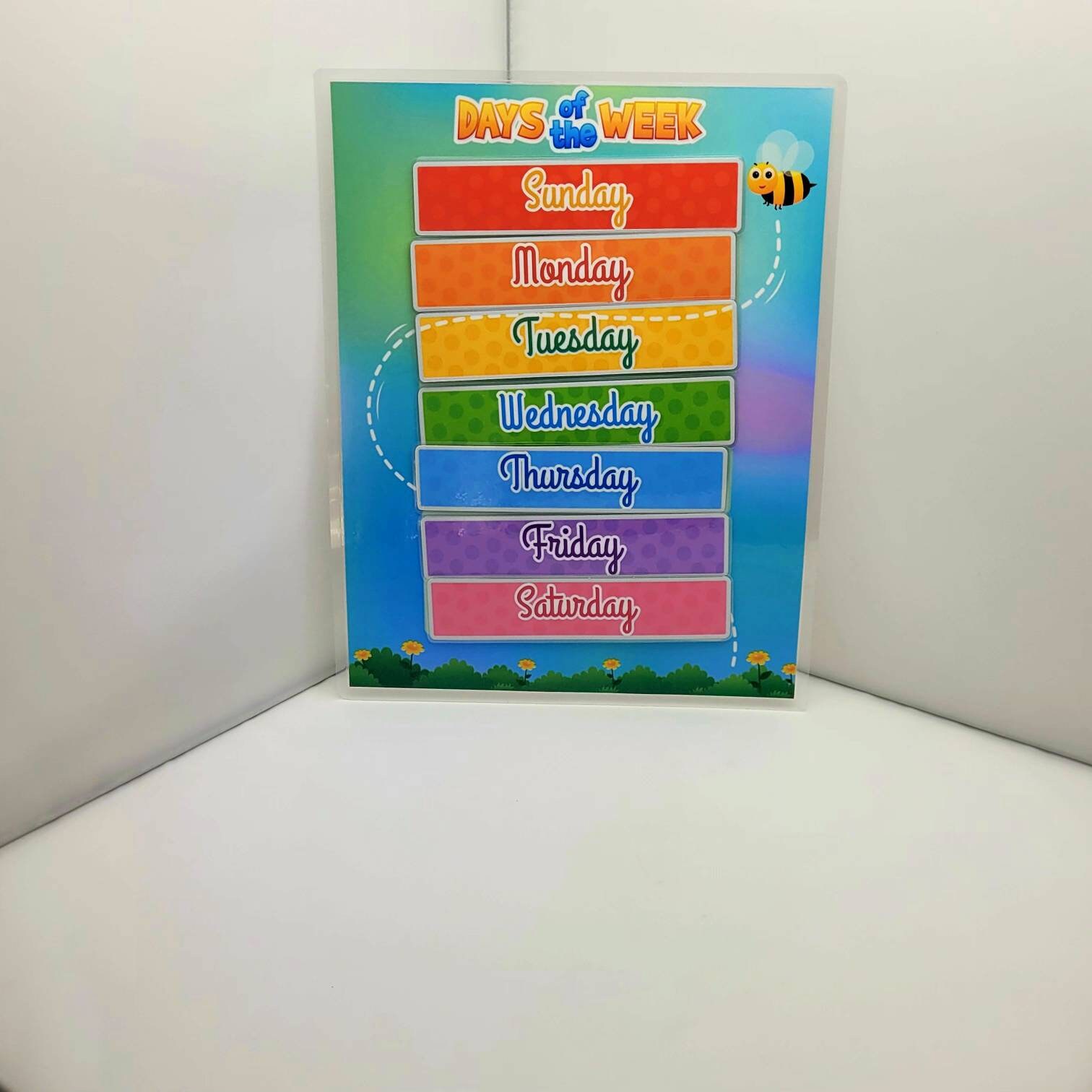 Child Development Matching Card Game Days | Etsy