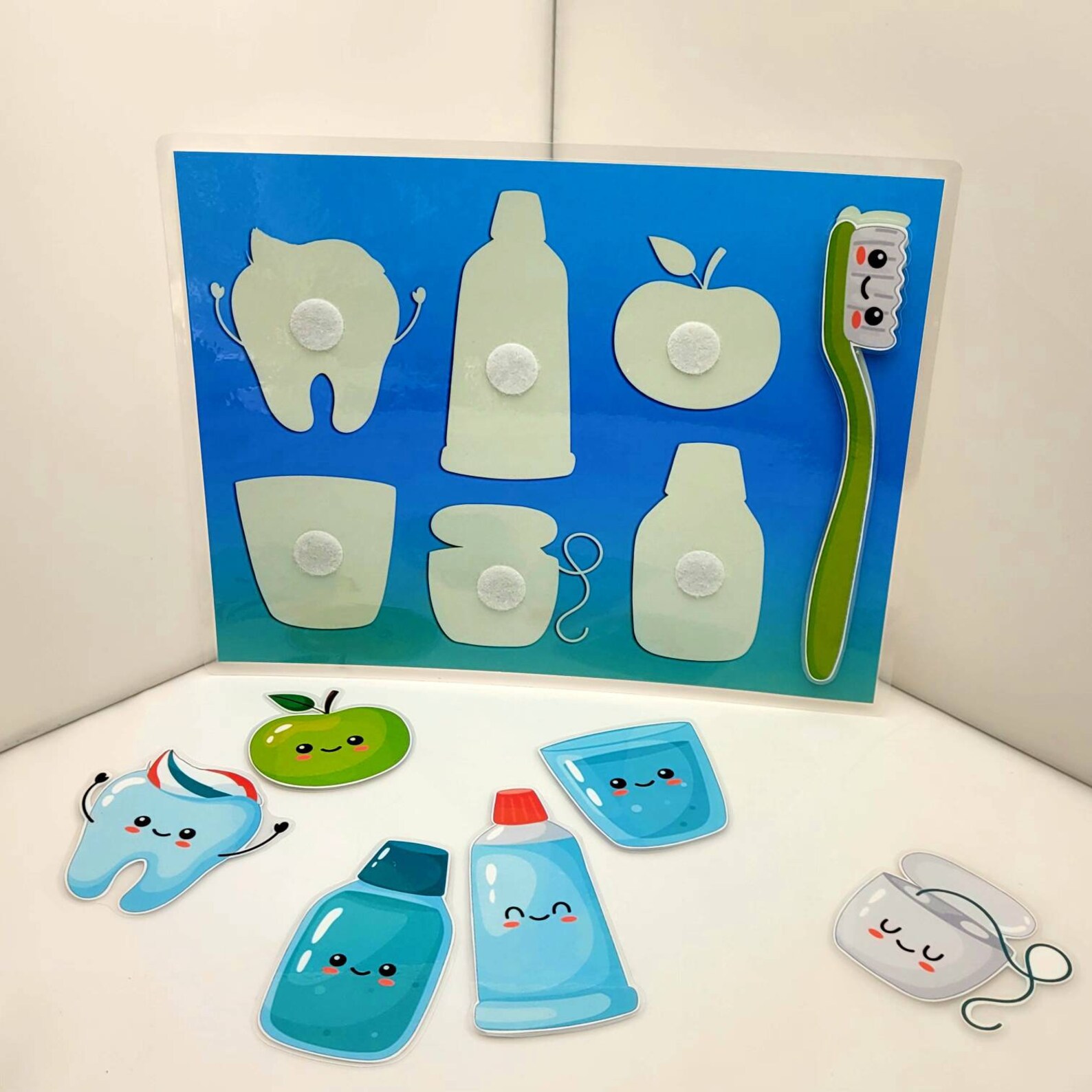 Matching Card Game, Dental Health - Etsy Canada