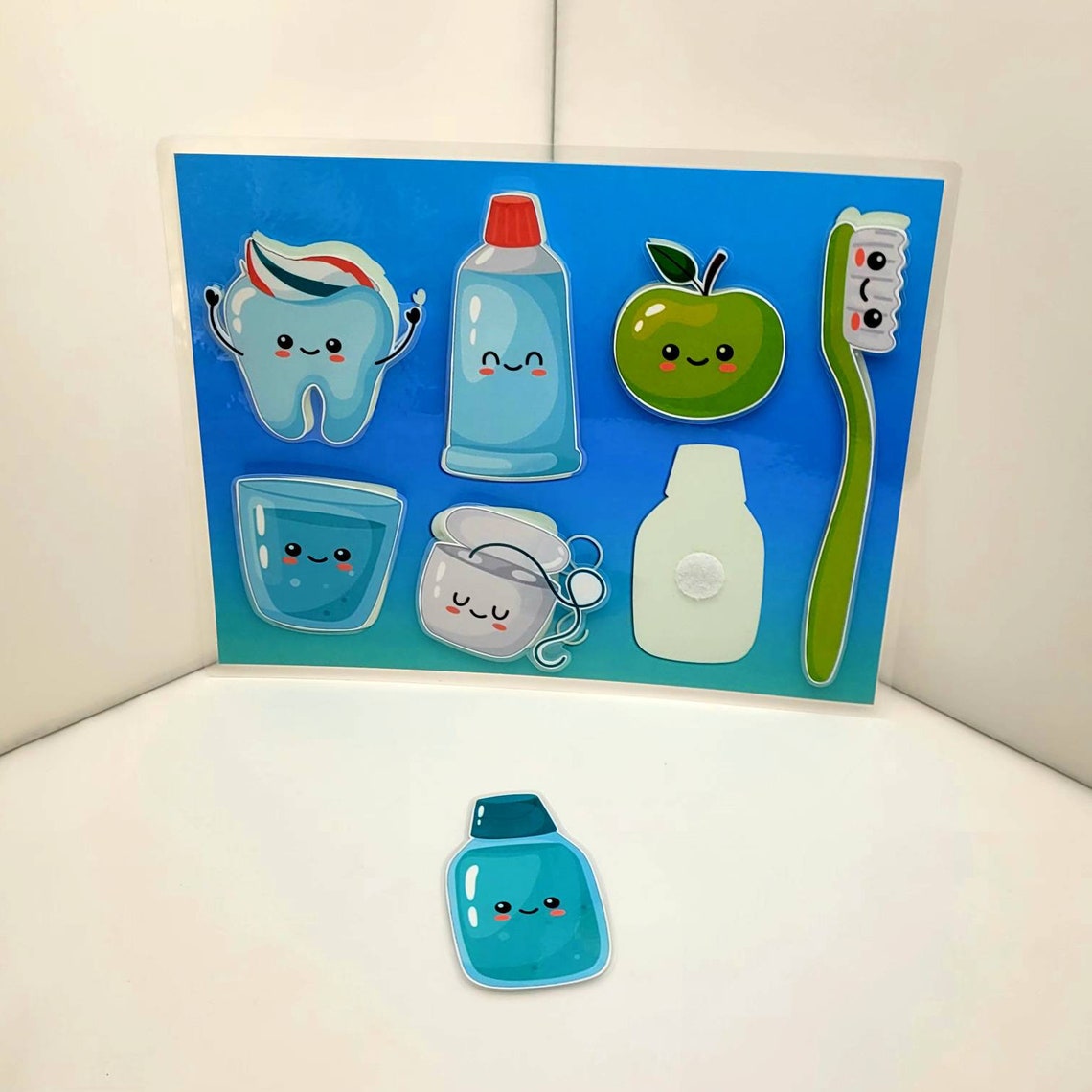 Matching Card Game Dental Health | Etsy