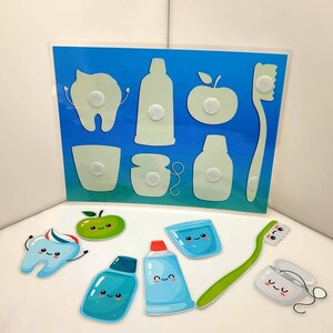 Matching Card Game, Dental Health - Etsy