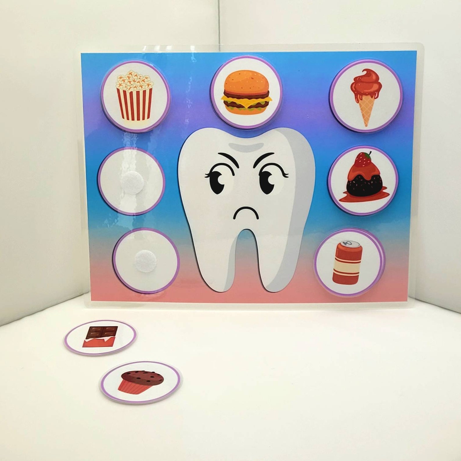 Preschool Curriculum Matching Card Game Dental Health - Etsy