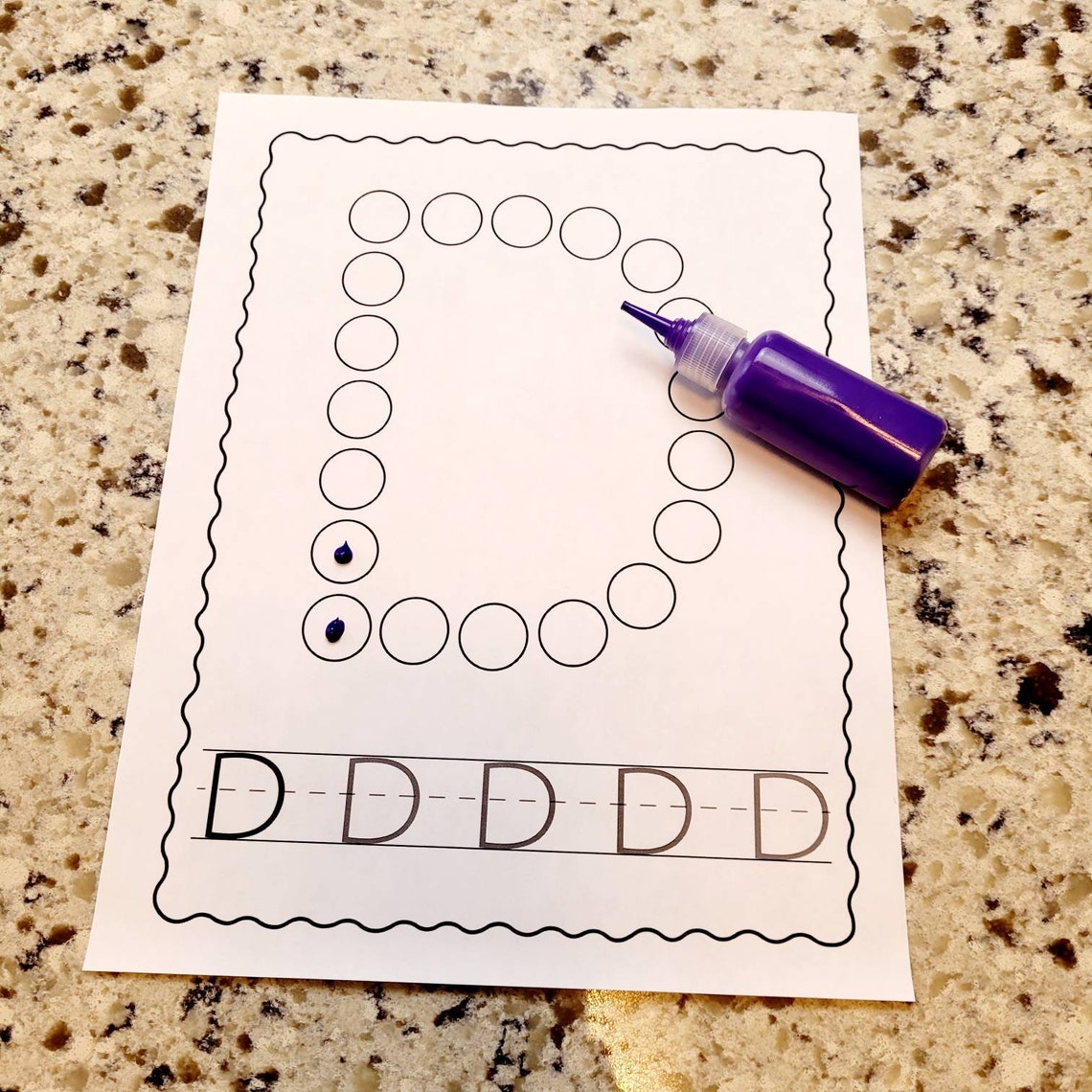 Preschool Curriculum Learn Alphabet Dot to Dot Alphabet - Etsy
