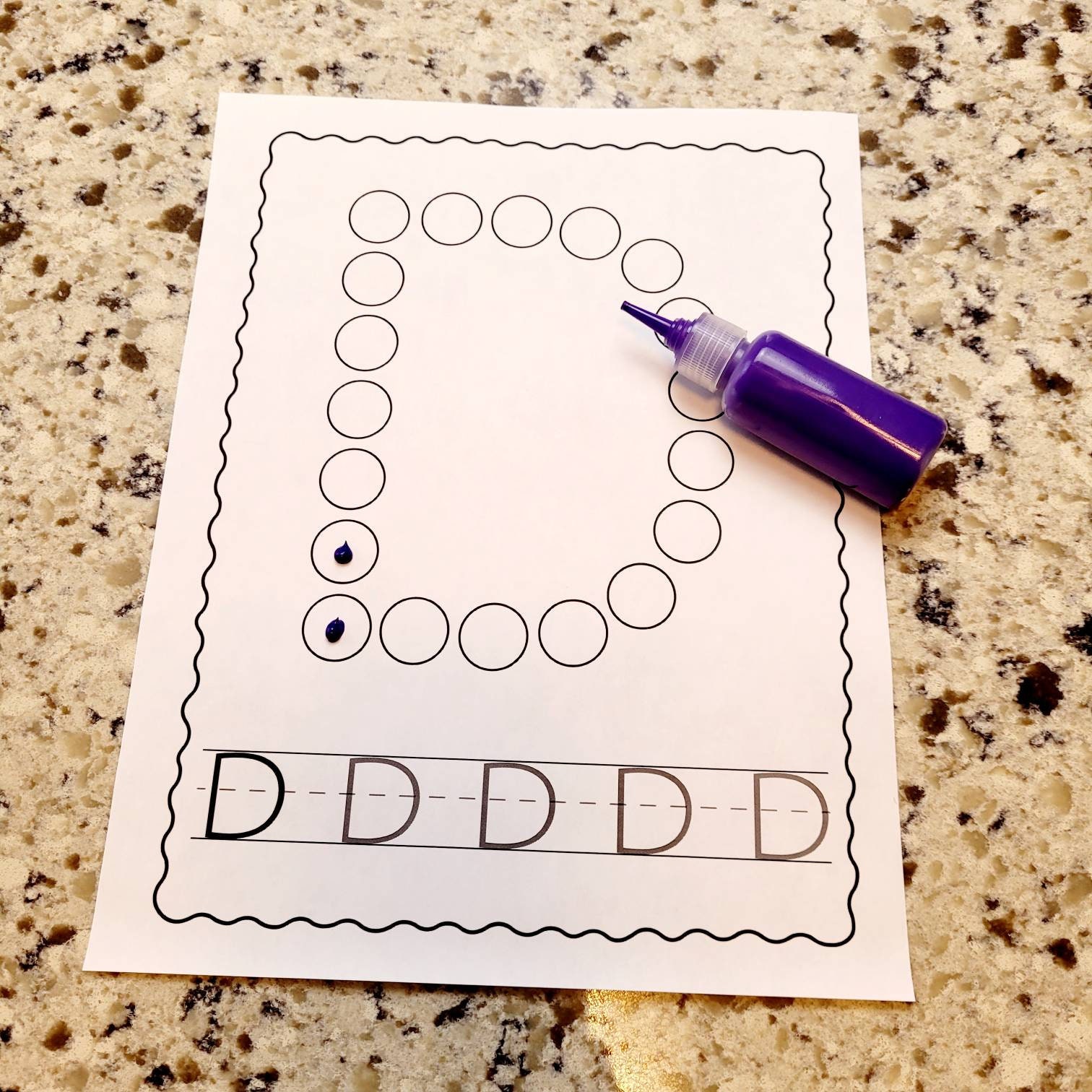 Preschool Curriculum, Learn Alphabet, Dot to Dot Alphabet Activity - Etsy