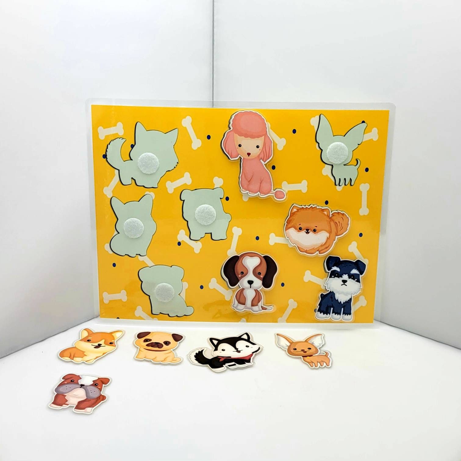 Matching Card Game Learn Animals Activity | Etsy