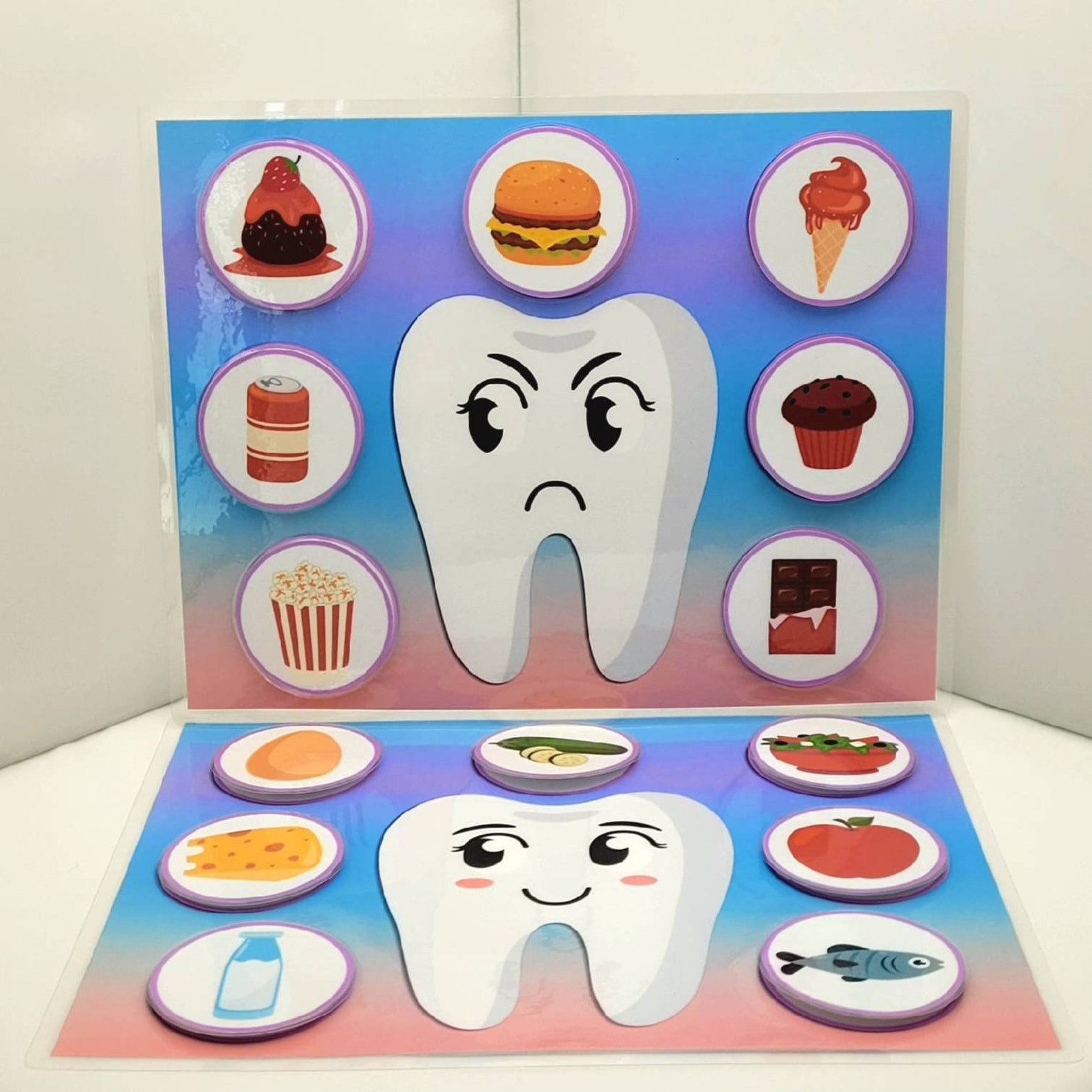 Preschool Curriculum, Matching Card Game, Dental Health Activity - Etsy