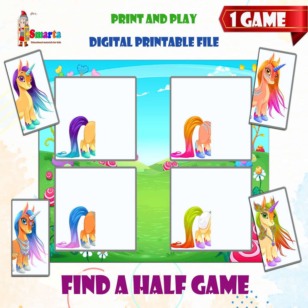 Child Development Activity, Matching Card Game - Etsy