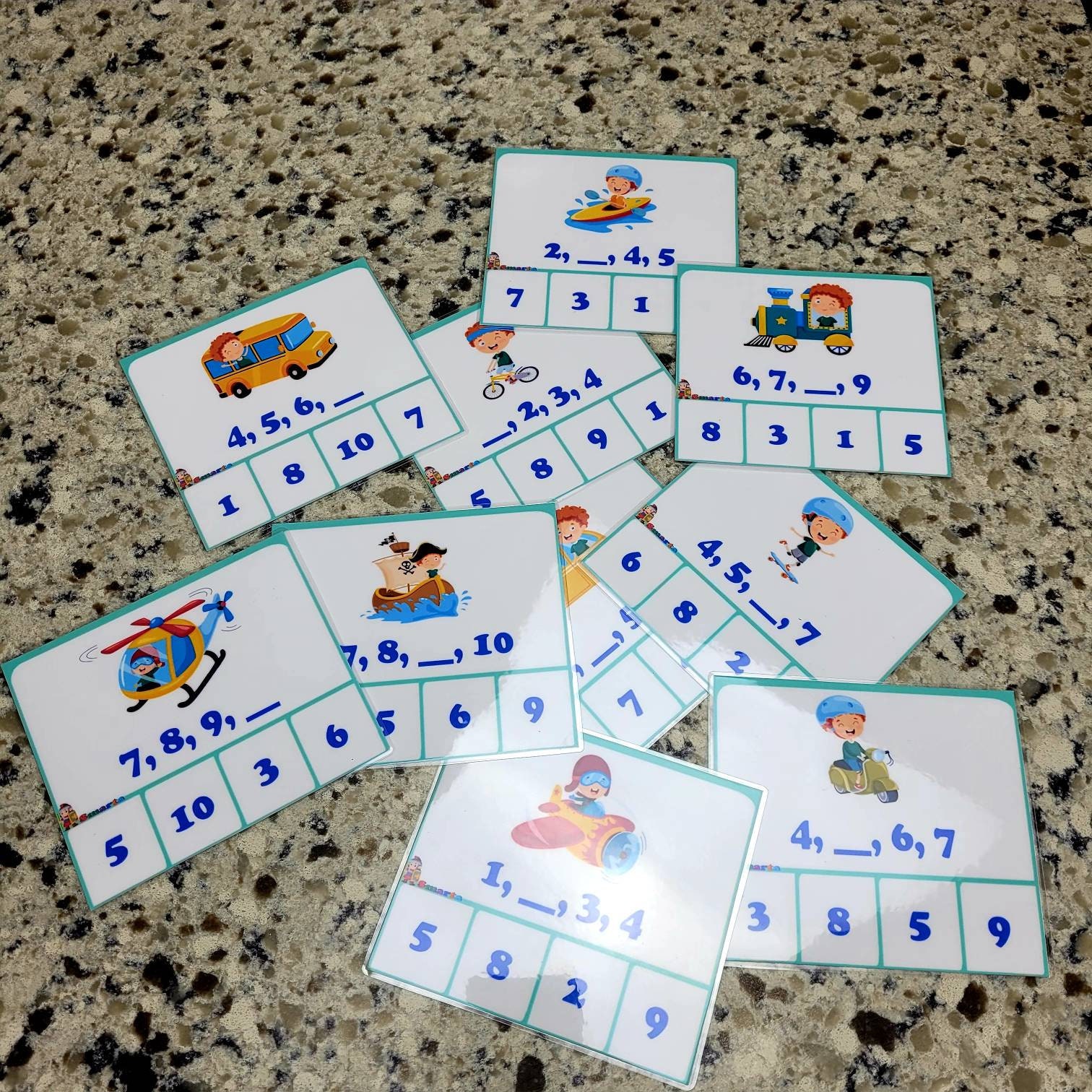 Math games math printable cards | Etsy