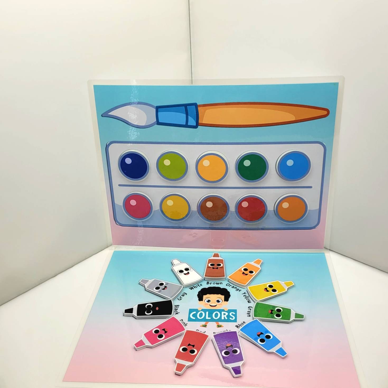 Speech Therapy Materials, Learn Colors Activity - Etsy
