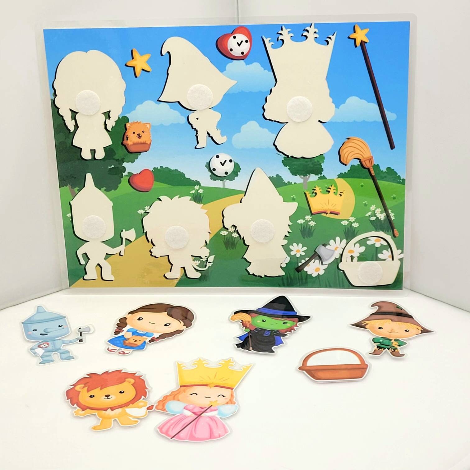 Matching Card Game, Wizard of Oz Game - Etsy