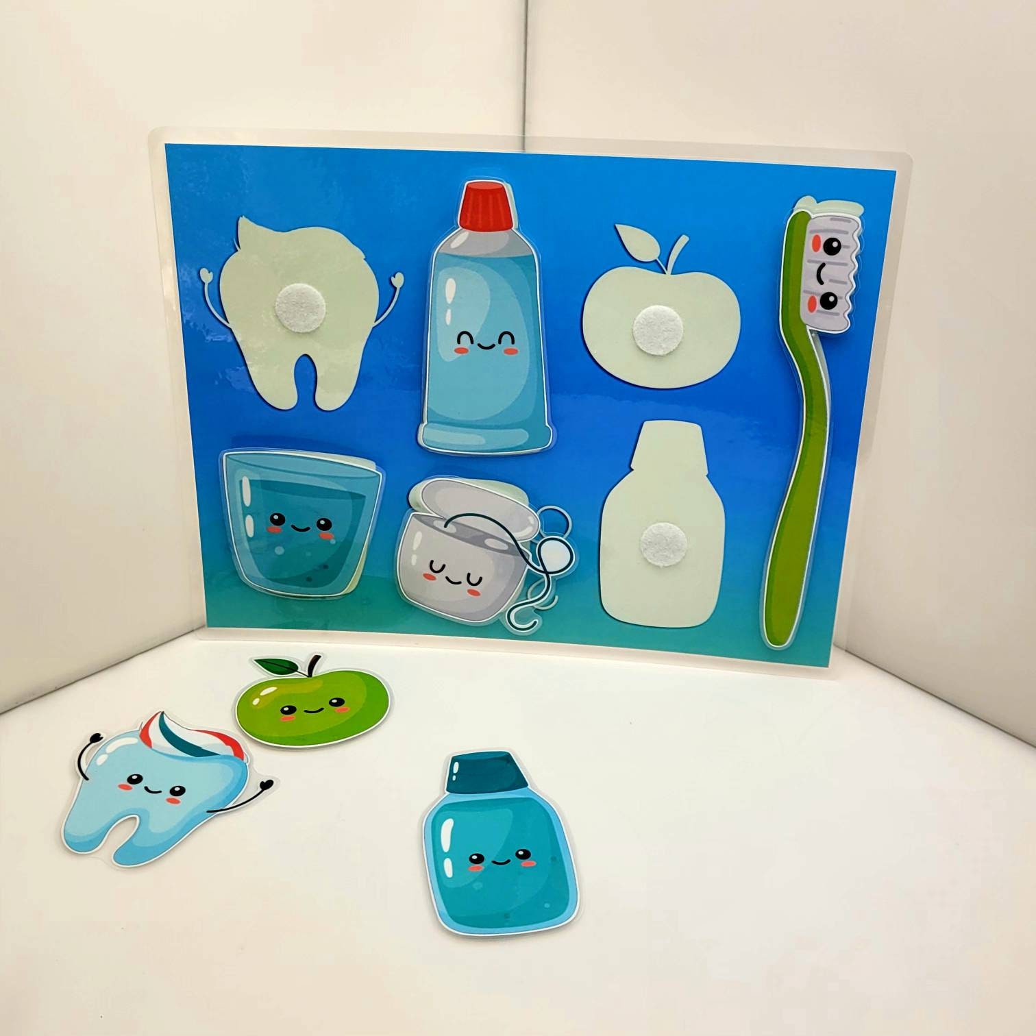 Matching Card Game Dental Health - Etsy