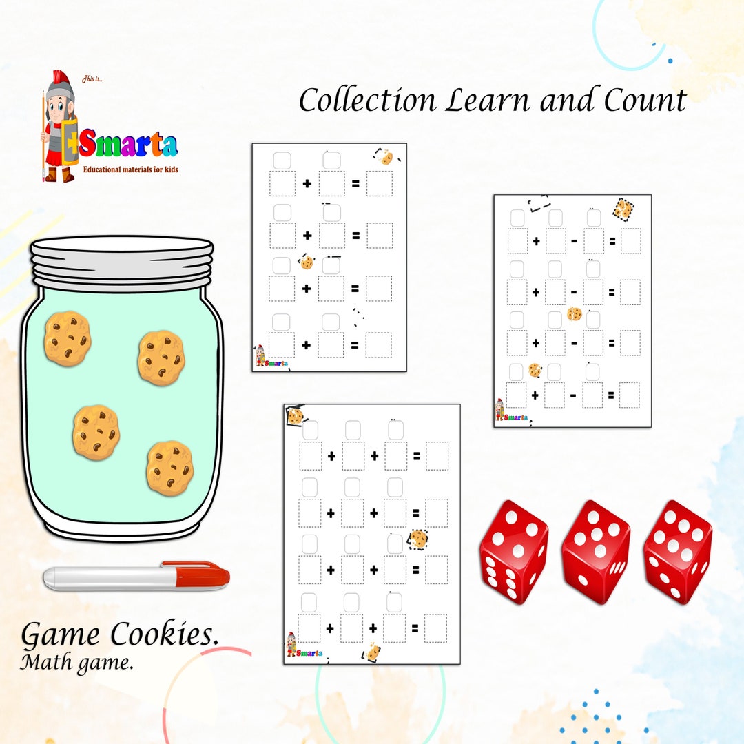 Math Games, Math Worksheets Printable - Etsy