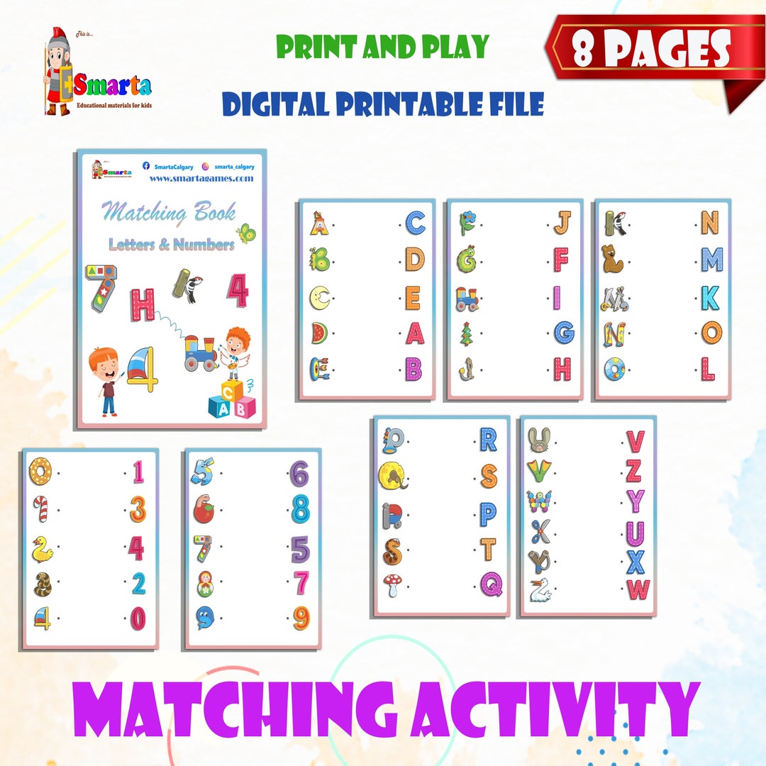 Preschool Curriculum, Learn Alphabet Activity - Etsy