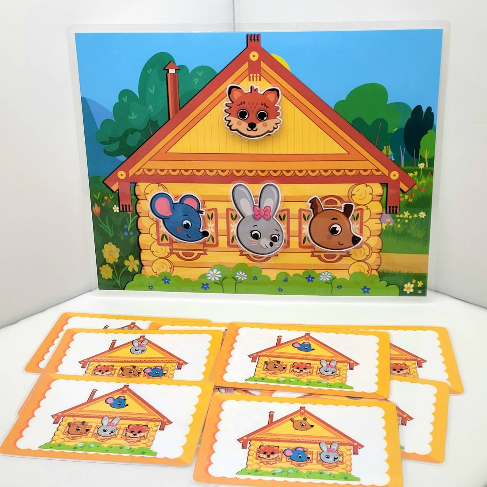 Preschool Education, Pattern Matching Card Game - Etsy Canada