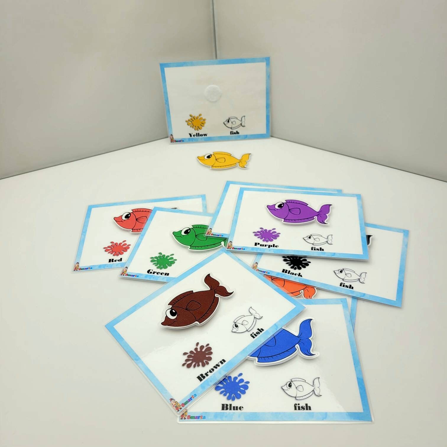 Matching Card Game, Learn Colors Activities - Etsy