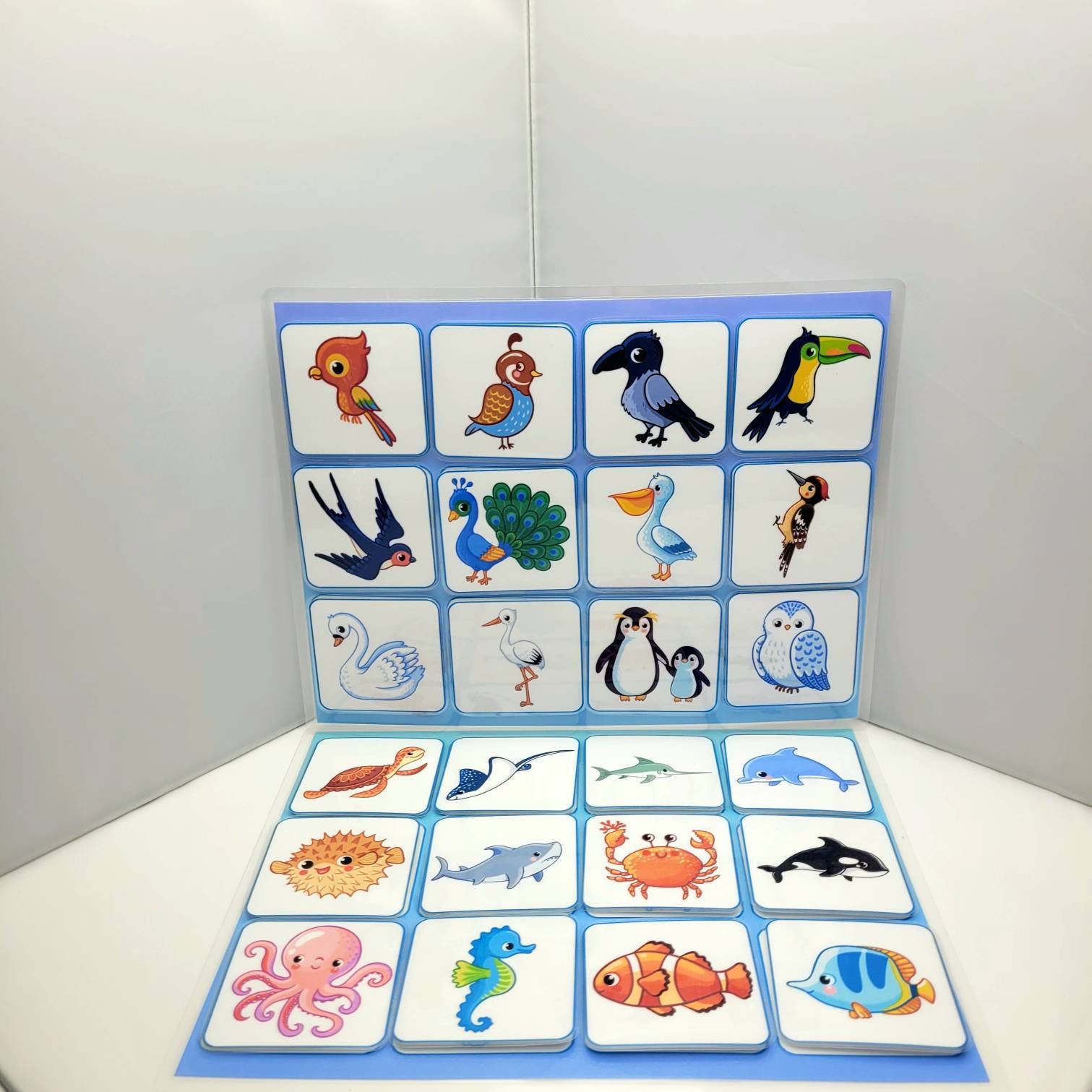 Preschool Curriculum Matching Card Game Attention Activity - Etsy