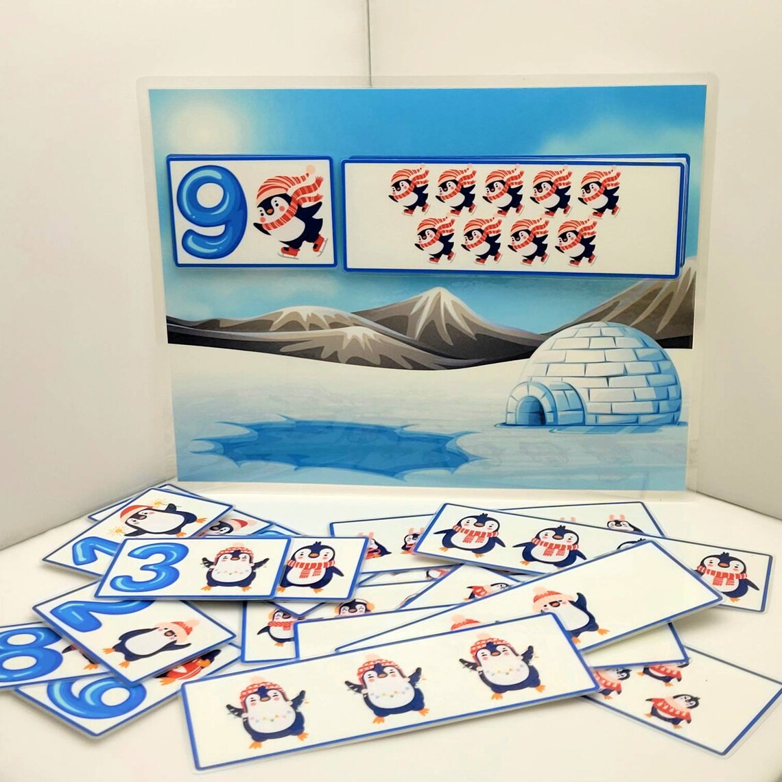 Preschool Curriculum Math Printable Matching Card Game - Etsy