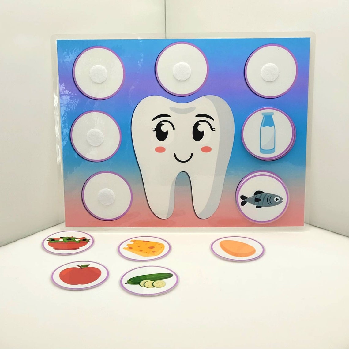 Preschool Curriculum Matching Card Game Dental Health - Etsy