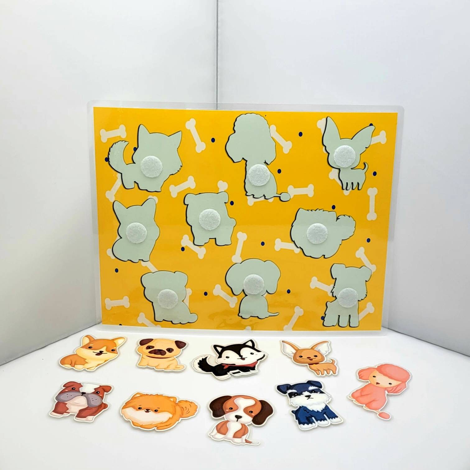 Matching Card Game Learn Animals Activity - Etsy