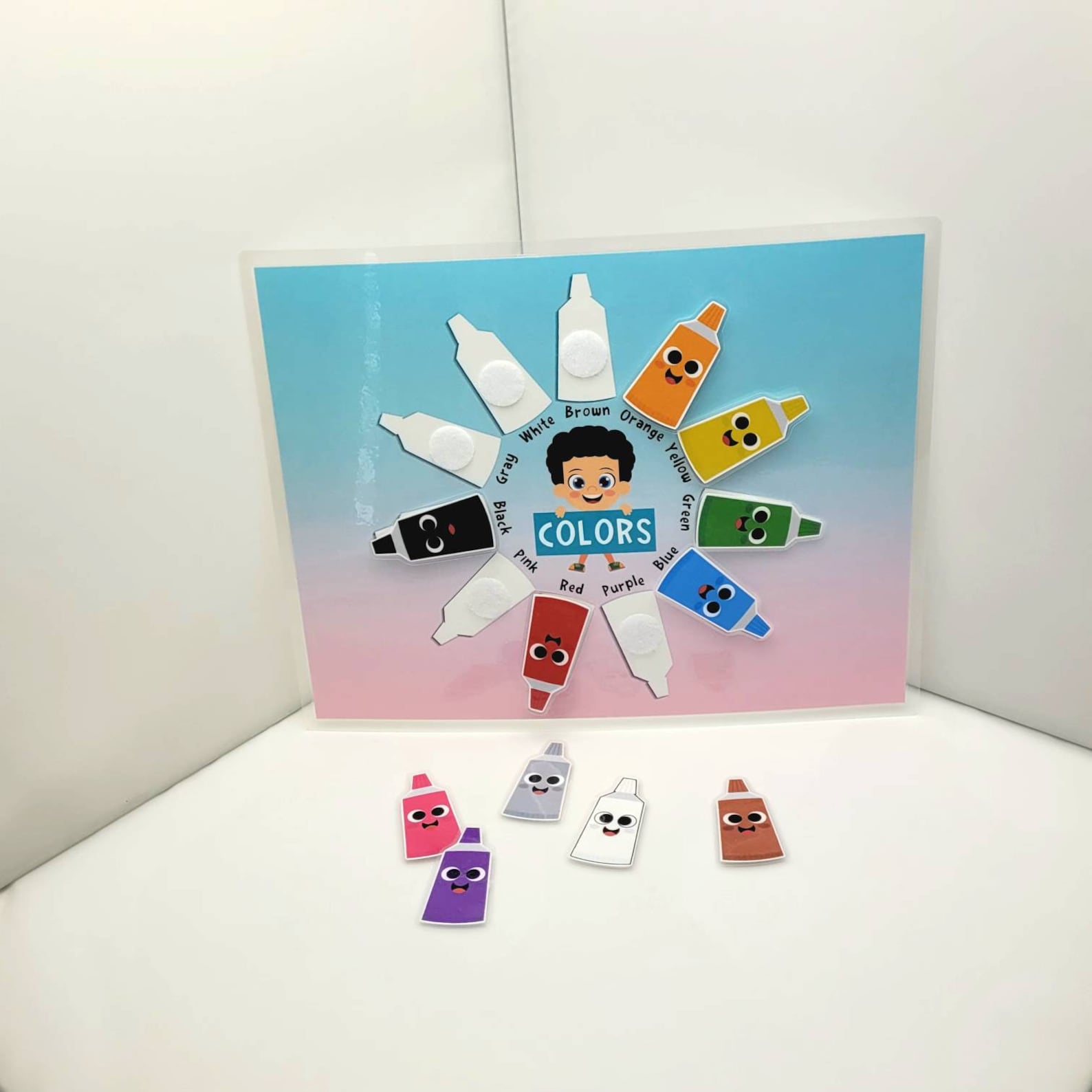 Speech Therapy Materials, Learn Colors Activity - Etsy