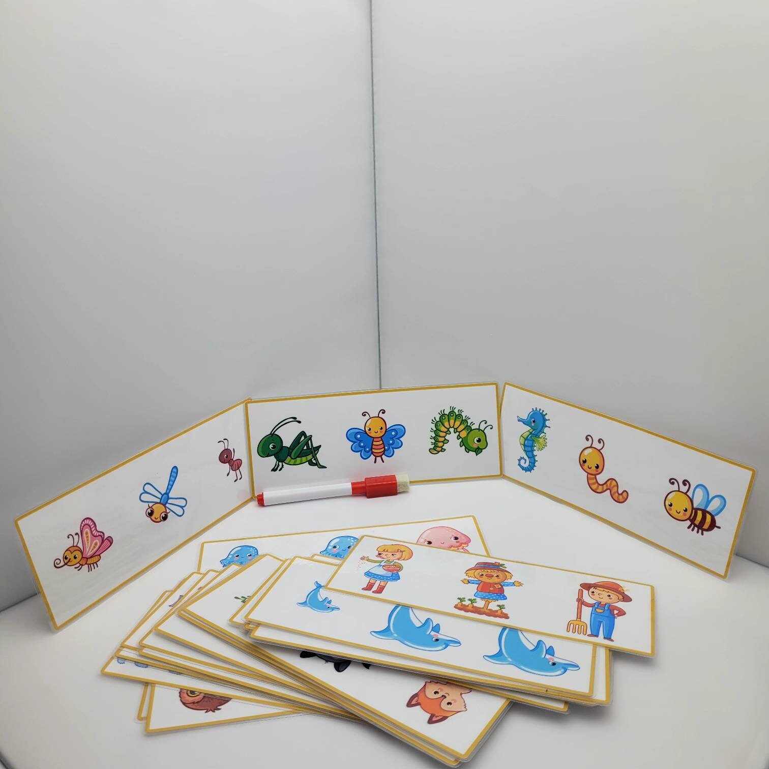 Preschool Curriculum Educational Cards Find the Odd Game - Etsy