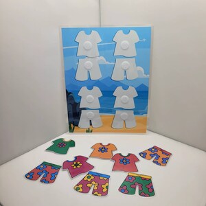 Preschool Curriculum, Matching Card Game, Toddler Quiet Book Pages - Etsy