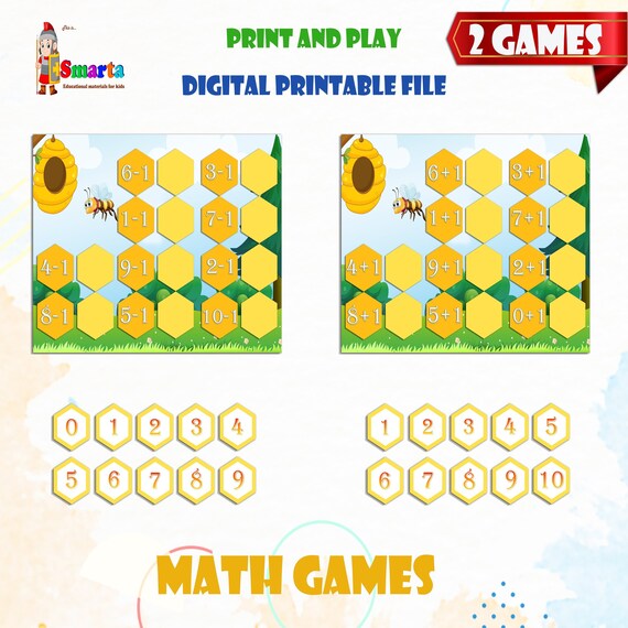 Preschool Math Activity Math Printable Curriculum | Etsy