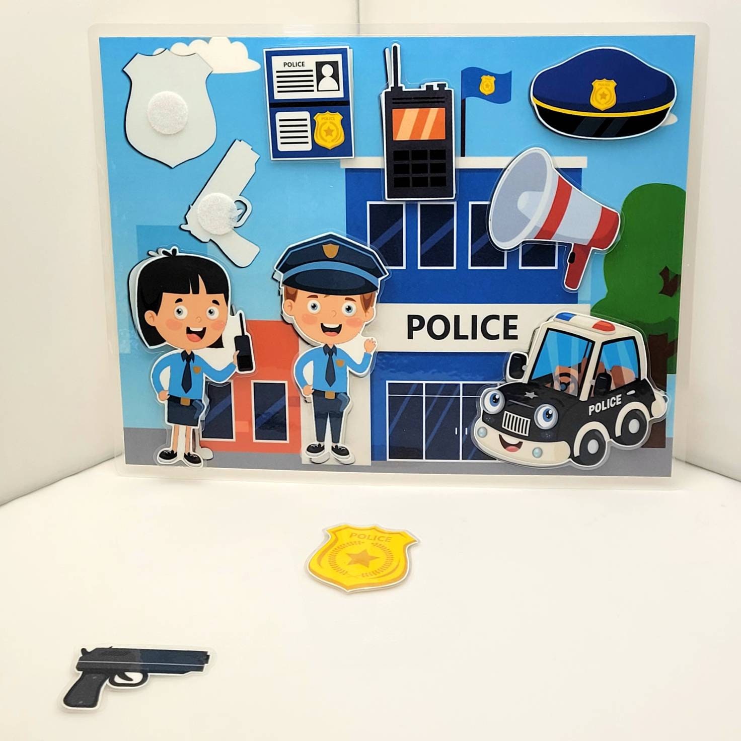 Printable Curriculum Matching Card Game Police | Etsy